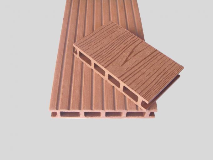 Strong Hollow WPC Composite Deck Boards / Timber Flooring Decking Strong Hollow WPC Composite Deck Boards / Timber Flooring Decking