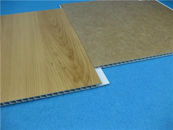 Insulation Upvc Wall Panels Decorative Ceiling Tile Wooden Pattern For Kitchen Ceiling