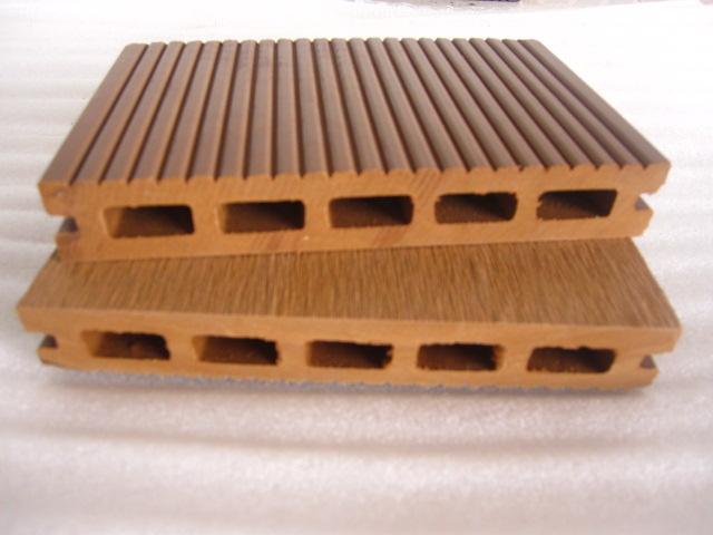 Strong Hollow WPC Composite Deck Boards / Timber Flooring Decking Strong Hollow WPC Composite Deck Boards / Timber Flooring Decking