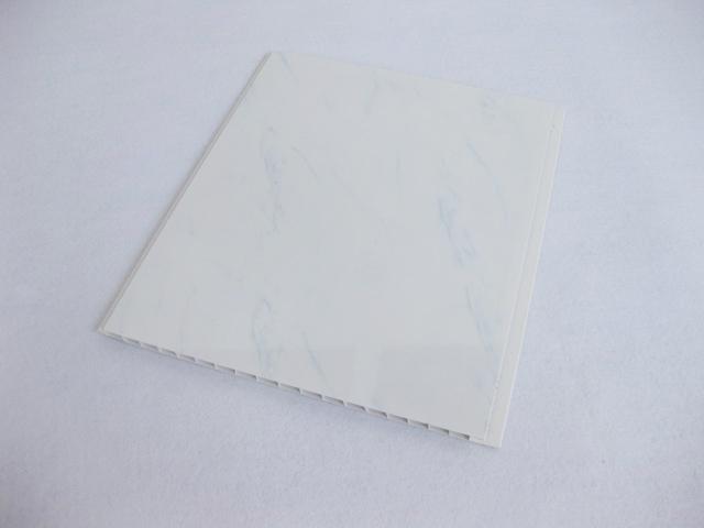 Decorative White Waterproof UPVC Wall Panels For Bathroom 250*8mm