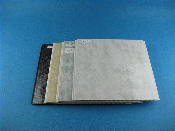 Waterproof Film Coating PVC Wall Panels Normal PVC Wall Plates For Bathroom