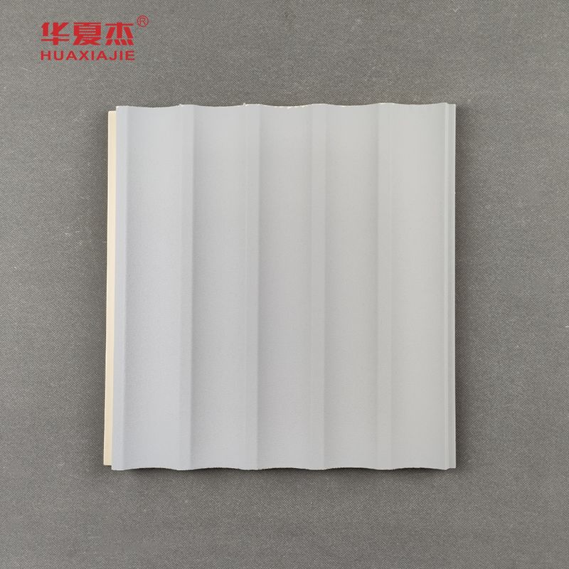 Grey WPC Wall Panel Indoor And Outdoor Decoration U-shaped Wall Panel