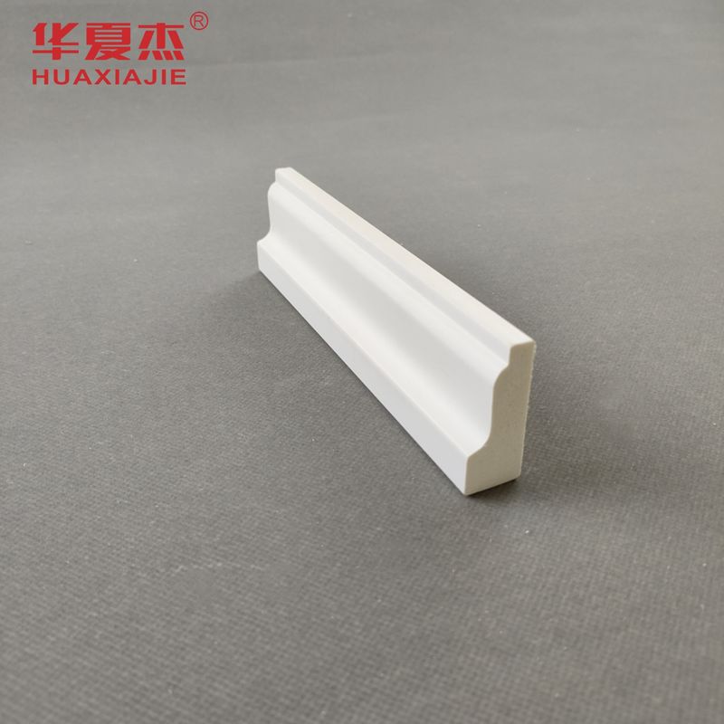 Durable pvc skirting waterproof shingle mould white vinyl 12ft pvc ...